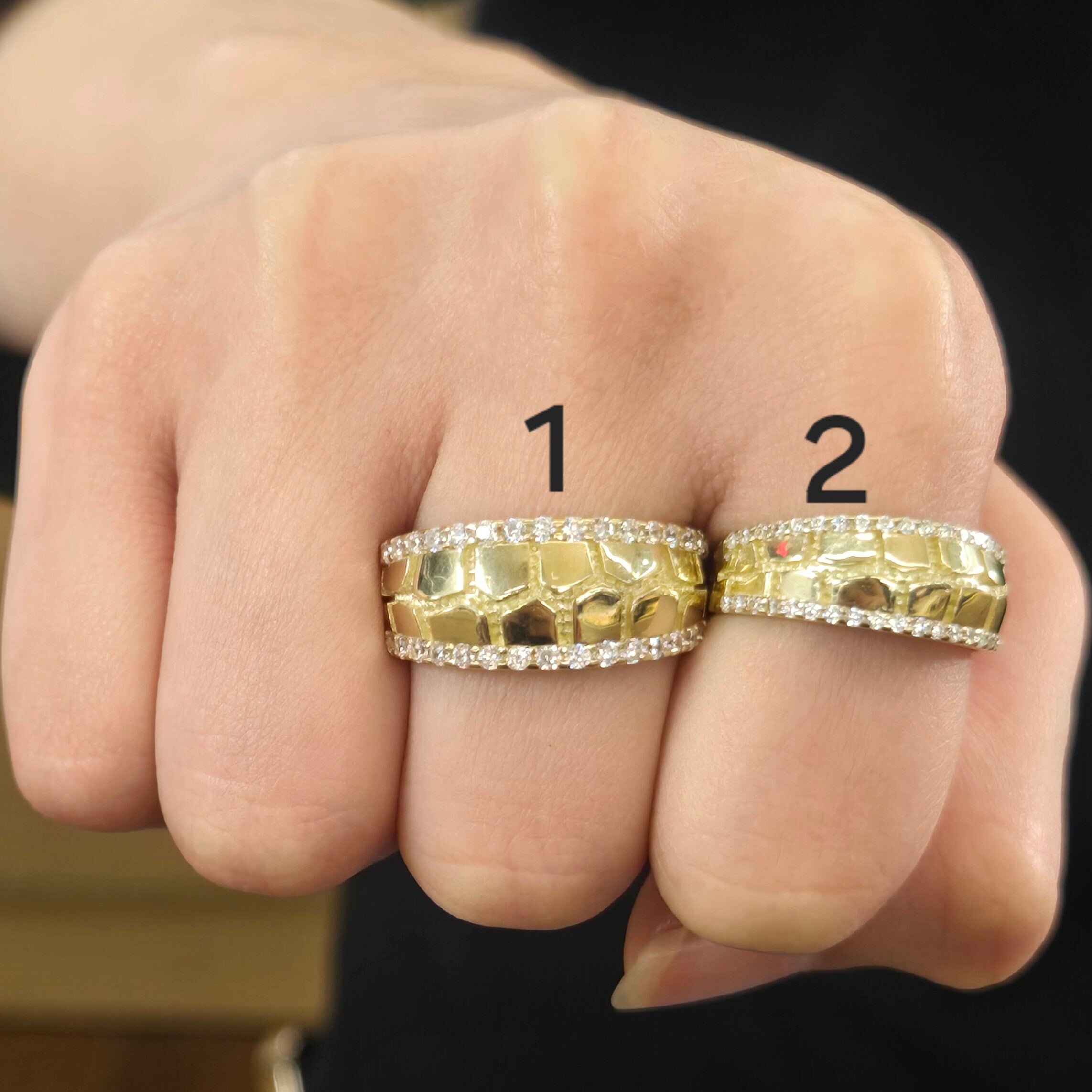 Men's Nugget Rings – WATERMAN JOHN JEWELRY INC.